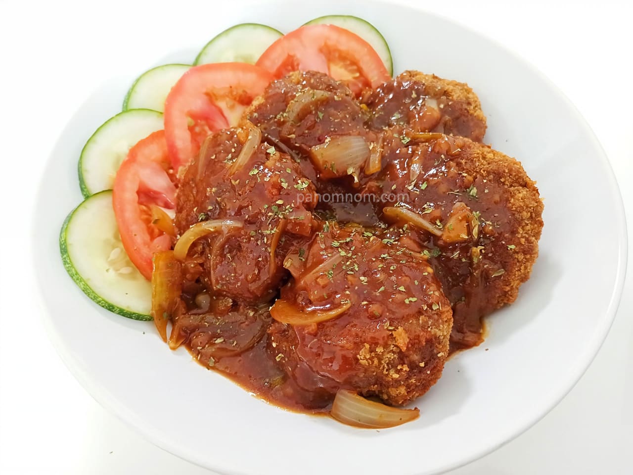 Tasty and Easy Minced Beef Steak Recipe | Panomnom