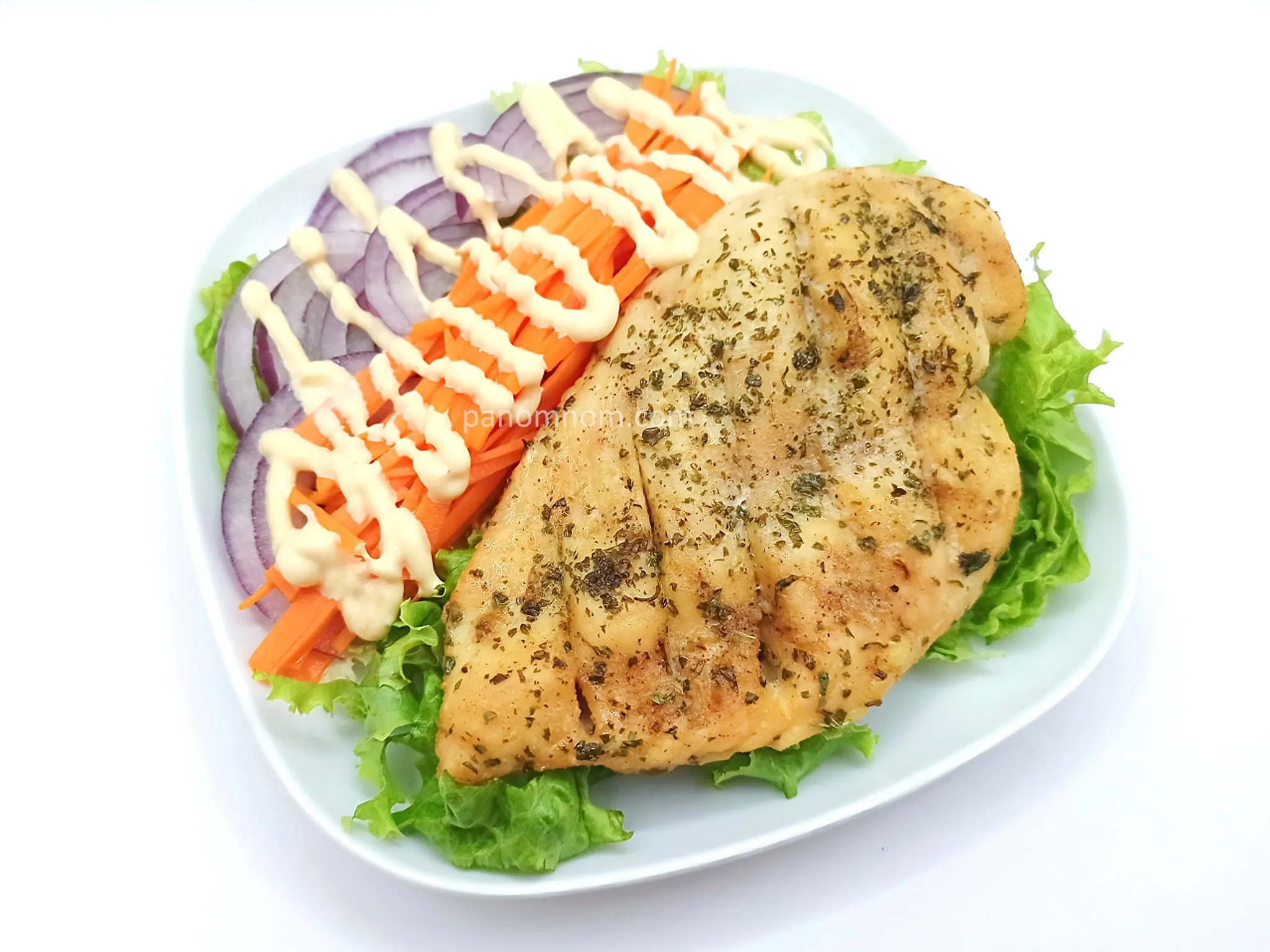 Tasty and Easy Roasted Chicken Salad Recipe | Panomnom