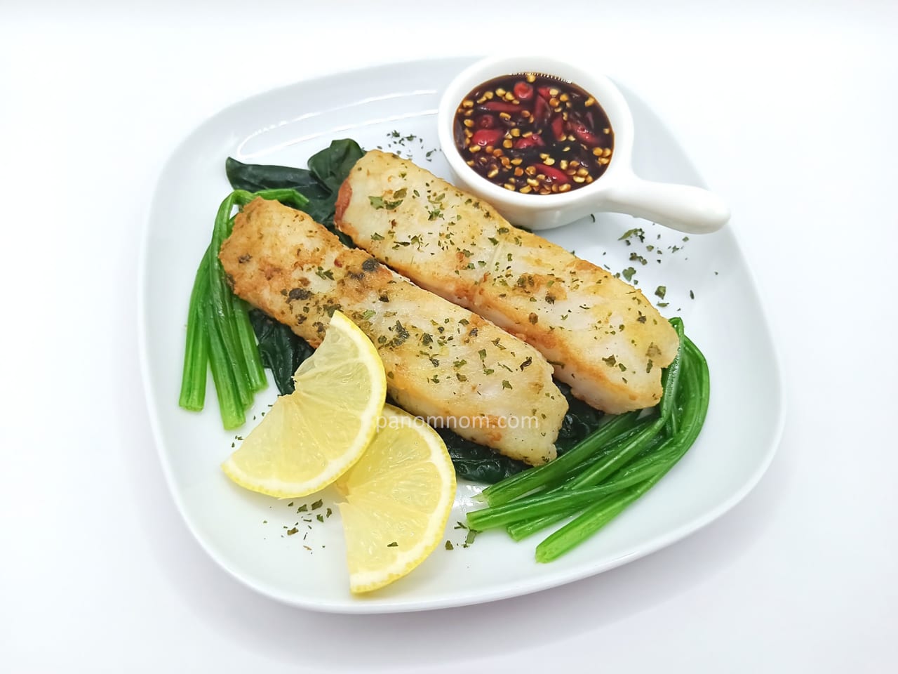 Tasty and Easy Grilled Dory Fish with Lemon Seasoning Recipe | Panomnom